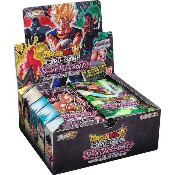 Bandai Namco | Games | Dragon Ball Super Tcg Power Absorbed Booster Box ...